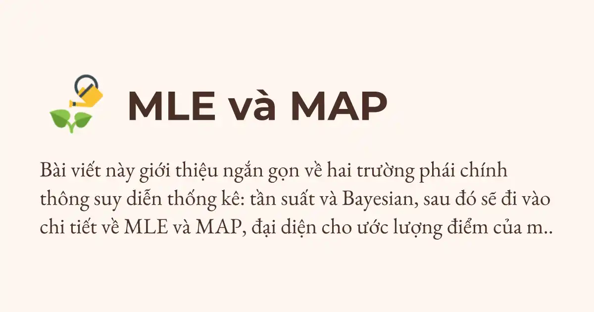 MLE và MAP